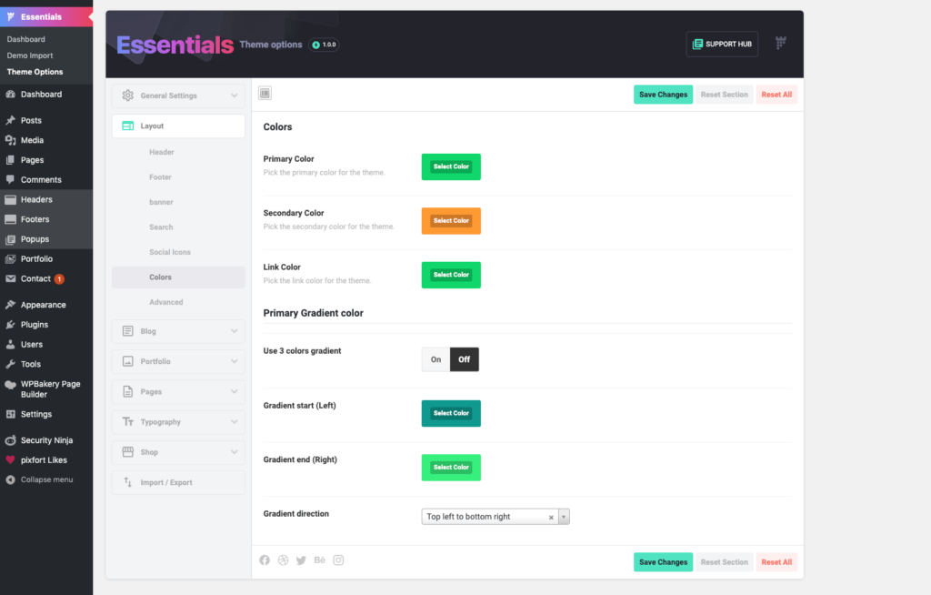 Essentials color system - Essentials Knowledge base