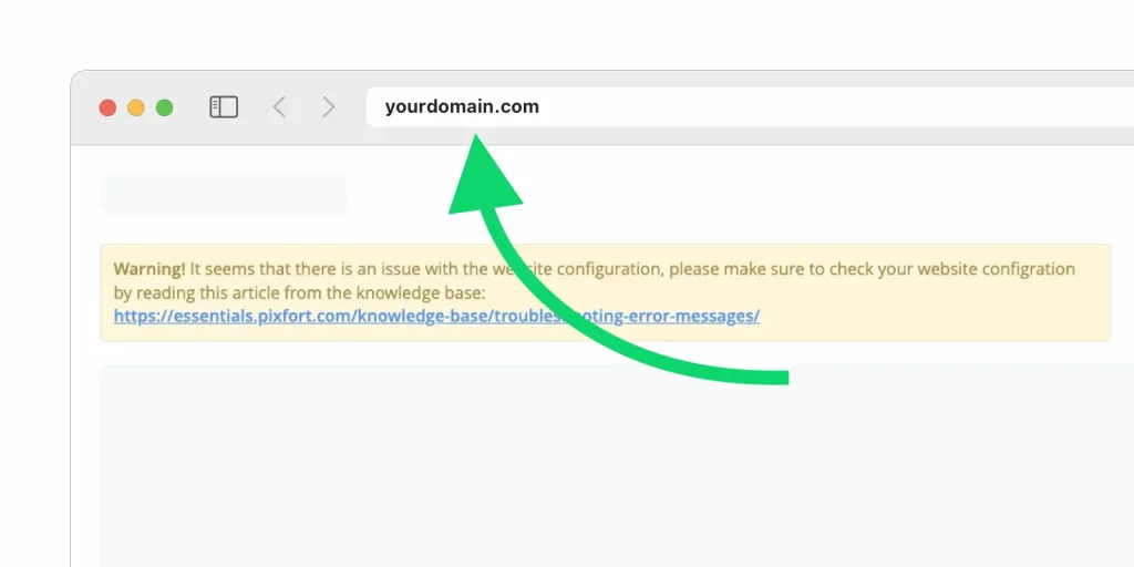 Troubleshooting error messages - Essentials Knowledge base