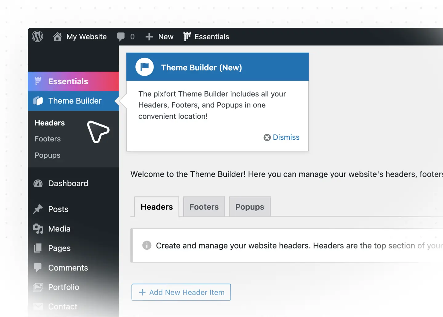 Changelog - Essentials Knowledge base